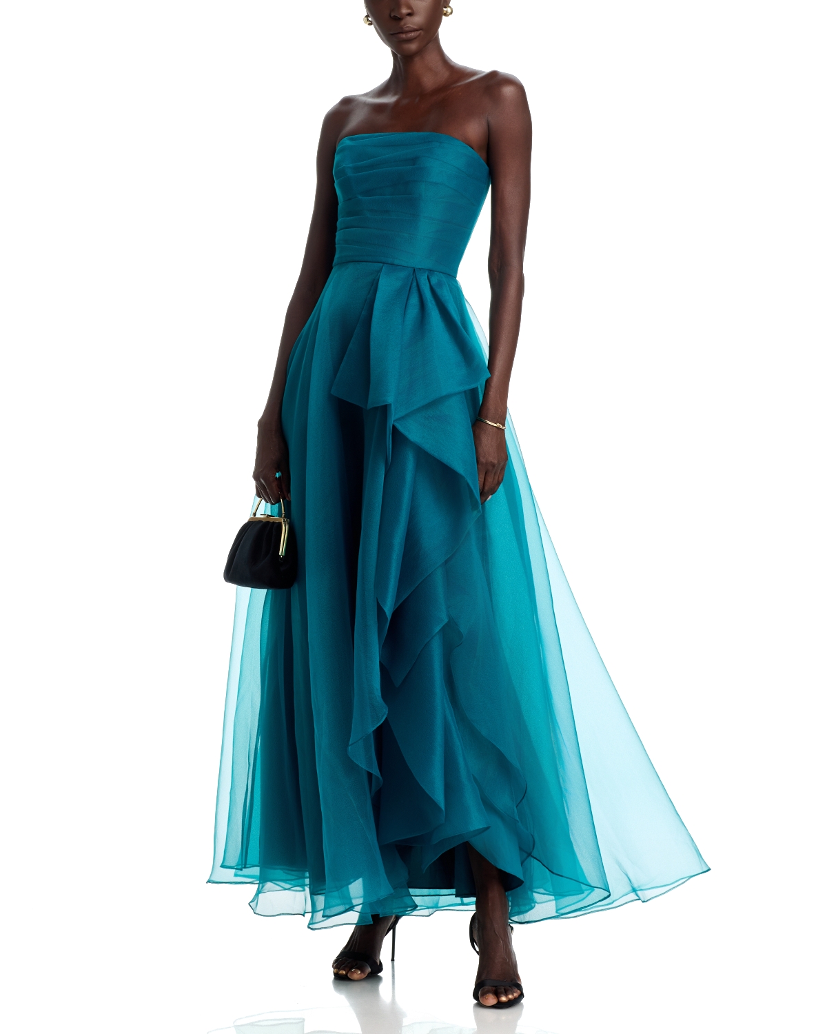 THEIA Theia Teresa Draped Gown